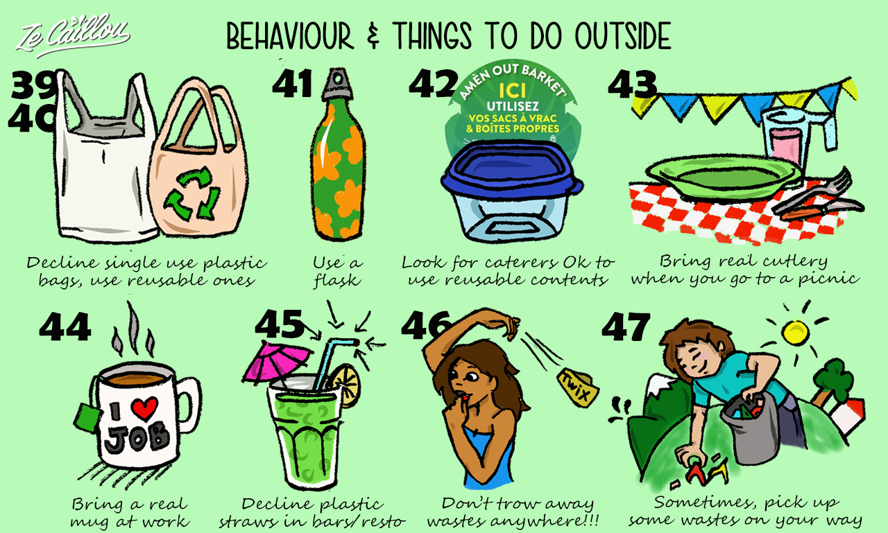 50 things to do to help save the planet – Ze Caillou